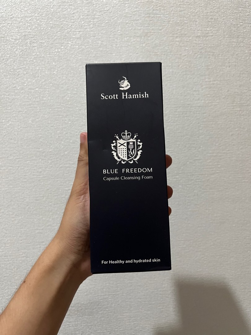 Scott Hamish Blue Freedom Capsule Cleansing Foam, Beauty & Personal ...