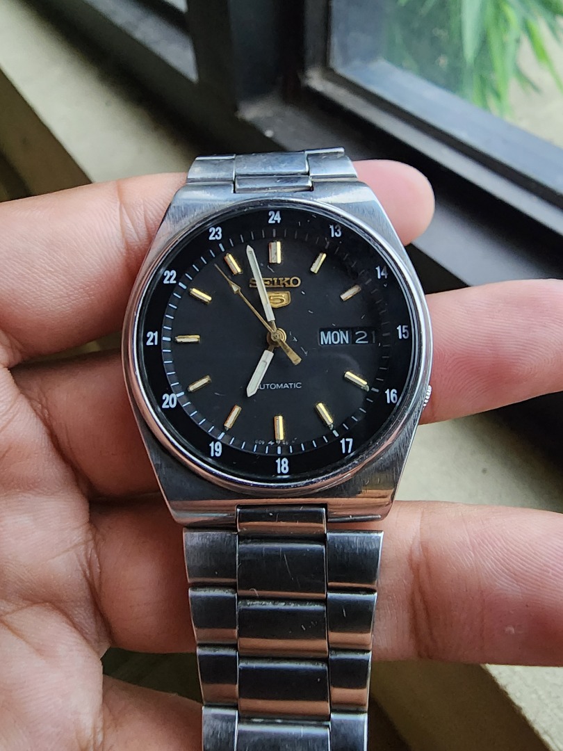 Seiko 5 Military Watch, Luxury, Watches on Carousell