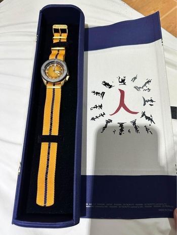 SEIKO 5 NARUTO UZUMAKI Model SRPF70K1 Automatic Watch, Men's Fashion ...