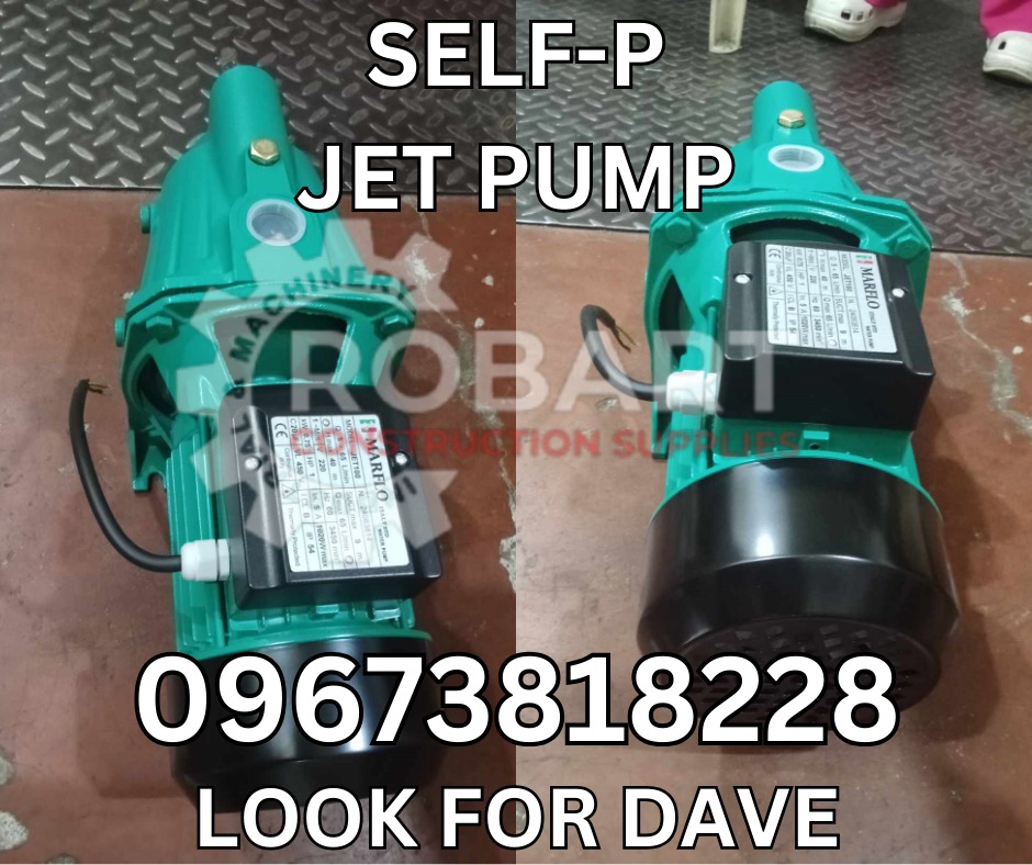 SELF-P JET PUMP, Commercial & Industrial, Industrial Equipment on Carousell