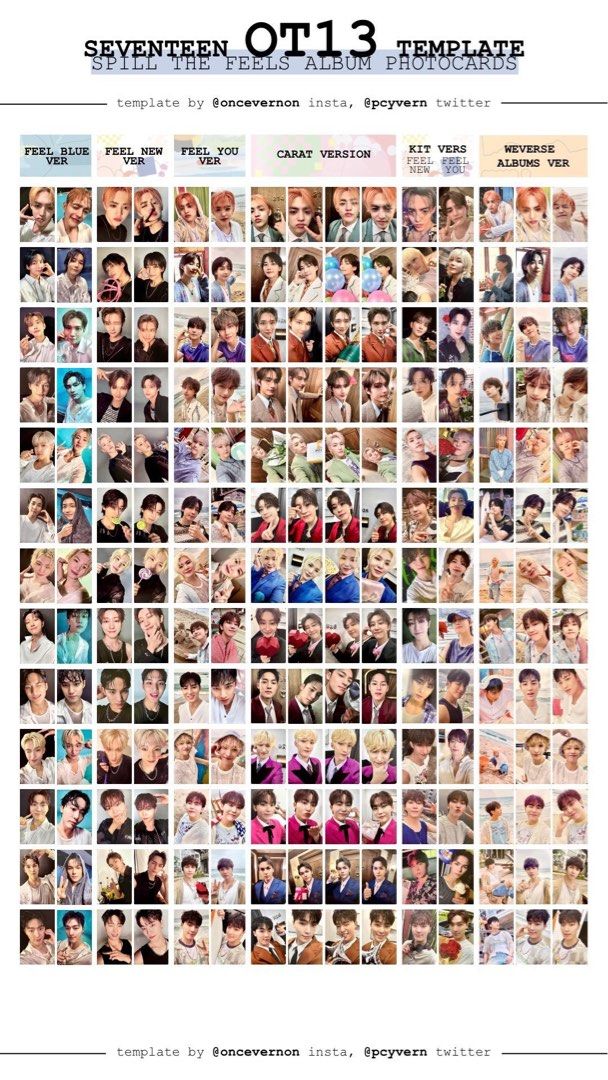 SEVENTEEN SVT SPILL THE FEELS OLIVE YOUNG MCD BROADCAST REVERSE GLOBAL WEVERSE GLOBAL Beatroad ...