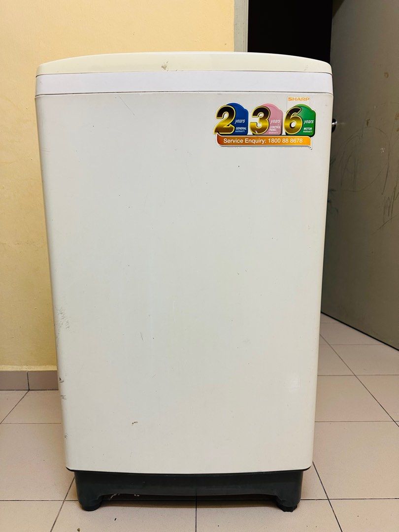 Sharp washer machine, TV & Home Appliances, Washing Machines and Dryers ...