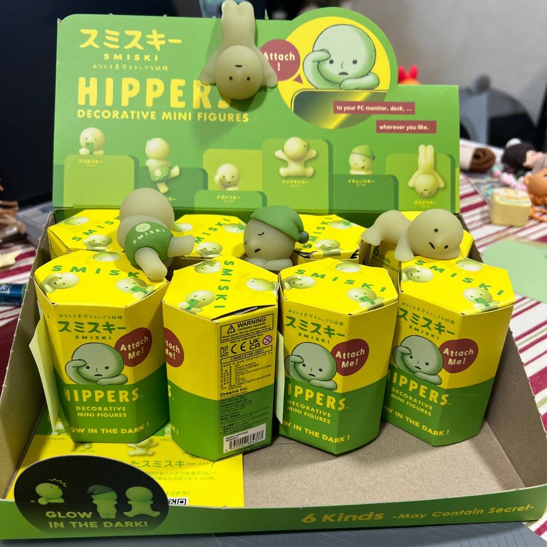 Smiski HIPPERS (Confirm design), Hobbies & Toys, Toys & Games on Carousell