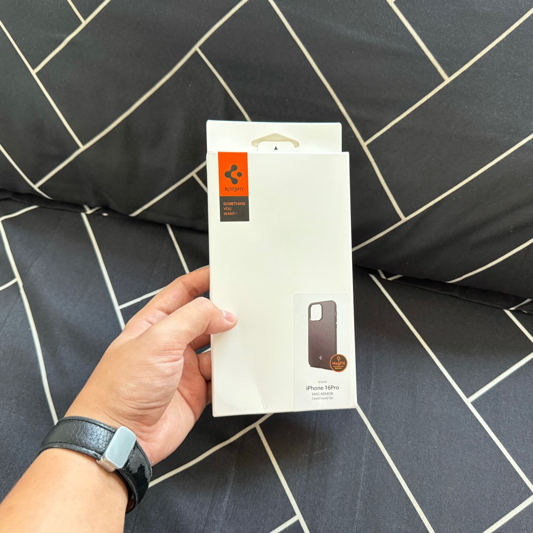 Spigen Iphone 16 Pro - Mag Armor Case, Mobile Phones & Gadgets, Mobile ...
