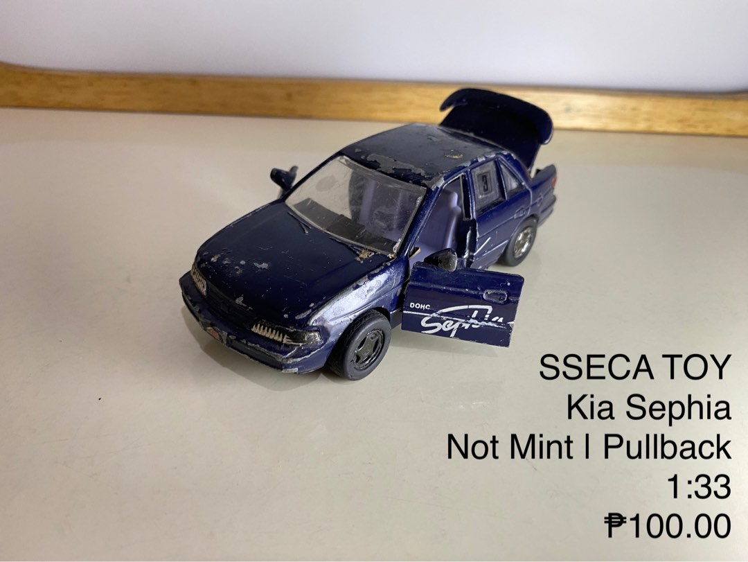 SSECA TOY 1:33 KIA Sephia Opening Doors Pullback, Hobbies & Toys, Toys ...
