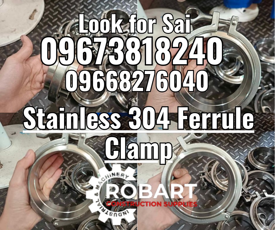 Stainless 304 Ferrule Clamp, Commercial & Industrial, Construction ...