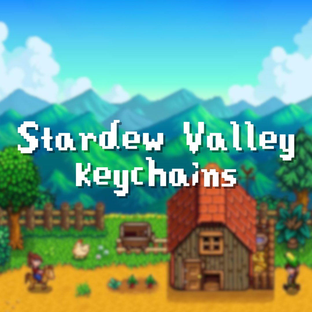 Stardew Valley keychains, Hobbies & Toys, Memorabilia & Collectibles ...
