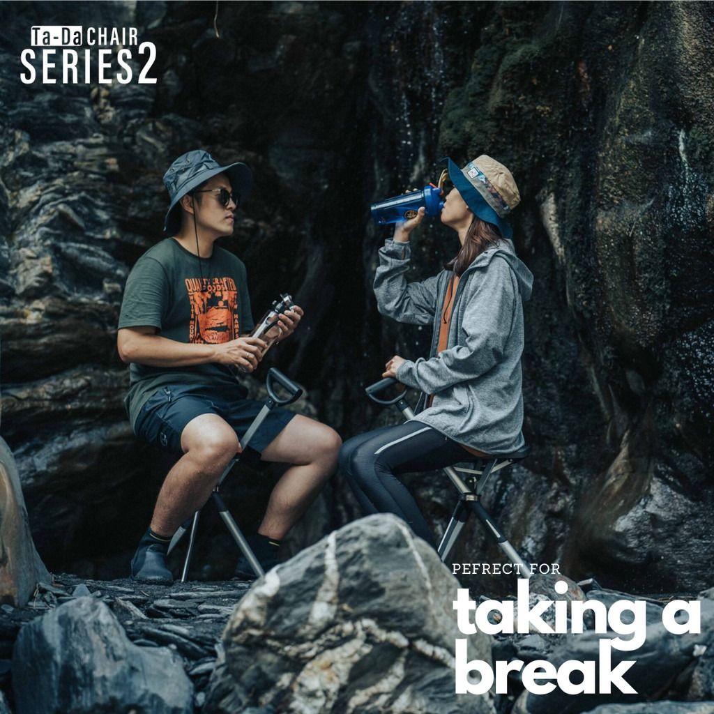 Ta-Da® Chair Series 2 Walking Seat Stick with carrying bag | Made in ...