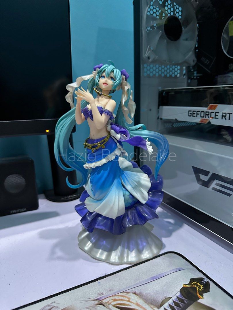 Taito AMP Hatsune Miku (Mermaid) Anime Figure, Hobbies & Toys, Toys ...