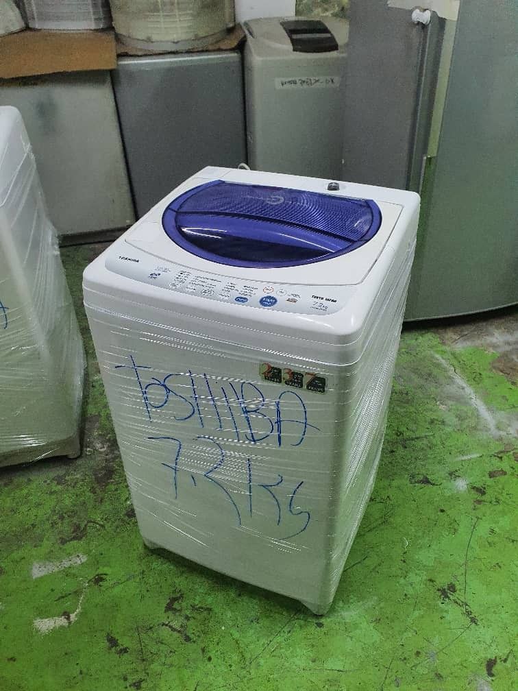 Toshiba 7.2 kg washing machine good conditions one month wrranty, TV ...