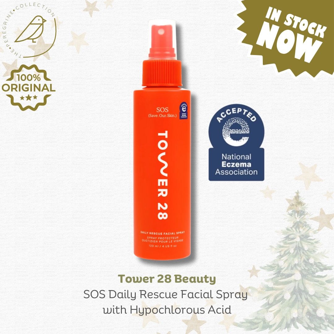 Tower 28 Beauty SOS Daily Rescue Facial Spray with Hypochlorous Acid ...