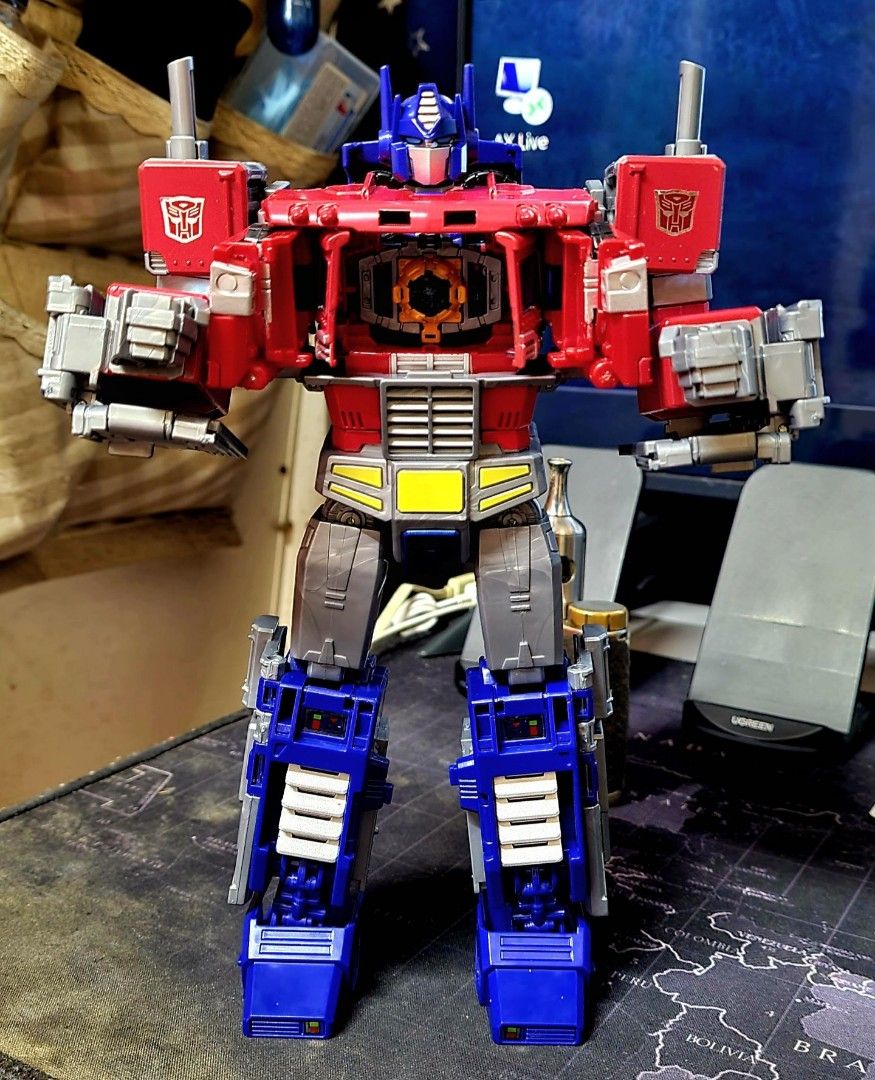 Transformers Power of the Prime Optimus Prime, Hobbies & Toys, Toys ...