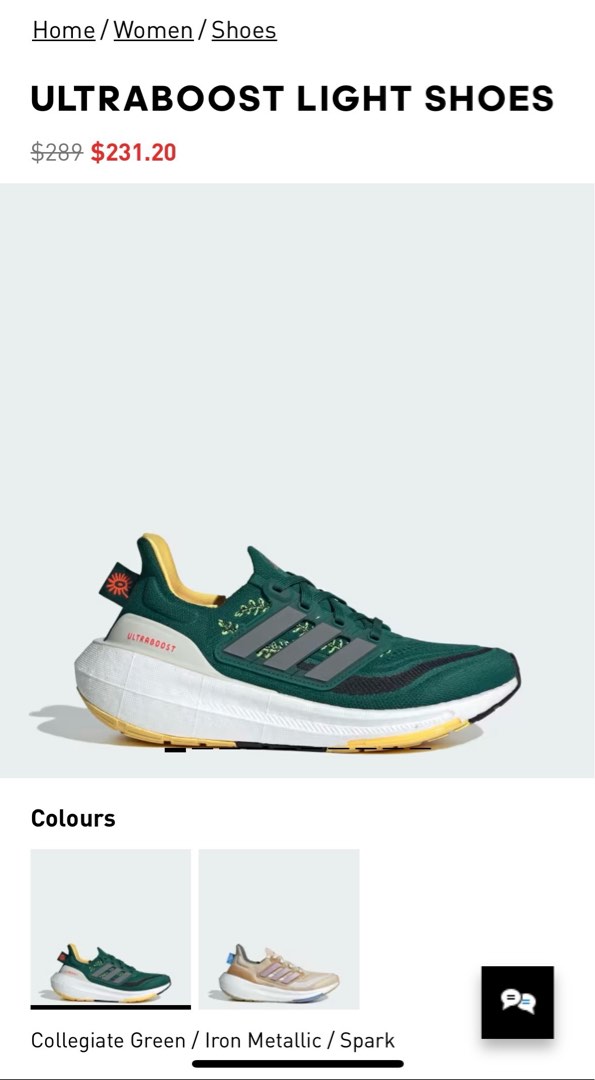 Adidas Ultraboost Light (Earth day edition), Men's Fashion, Footwear ...