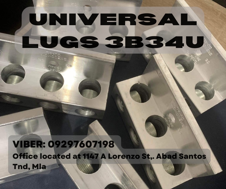 Universal Lugs 3B34U, Commercial & Industrial, Construction Tools ...