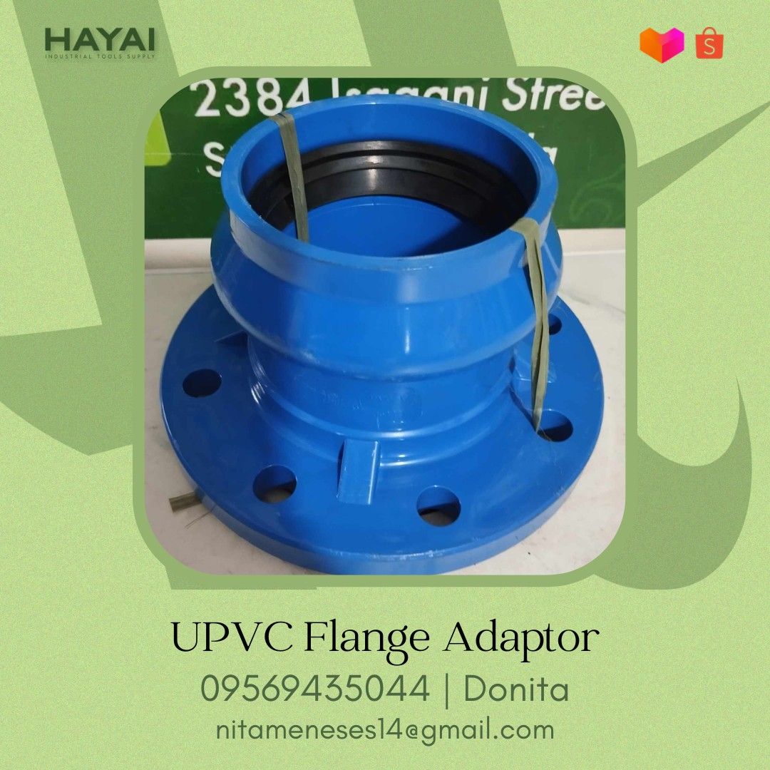 UPVC Flange Adaptor, Commercial & Industrial, Construction Tools ...