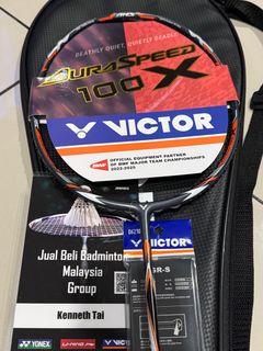 Victor Auraspeed 98K Pro, Sports Equipment, Sports & Games, Racket ...