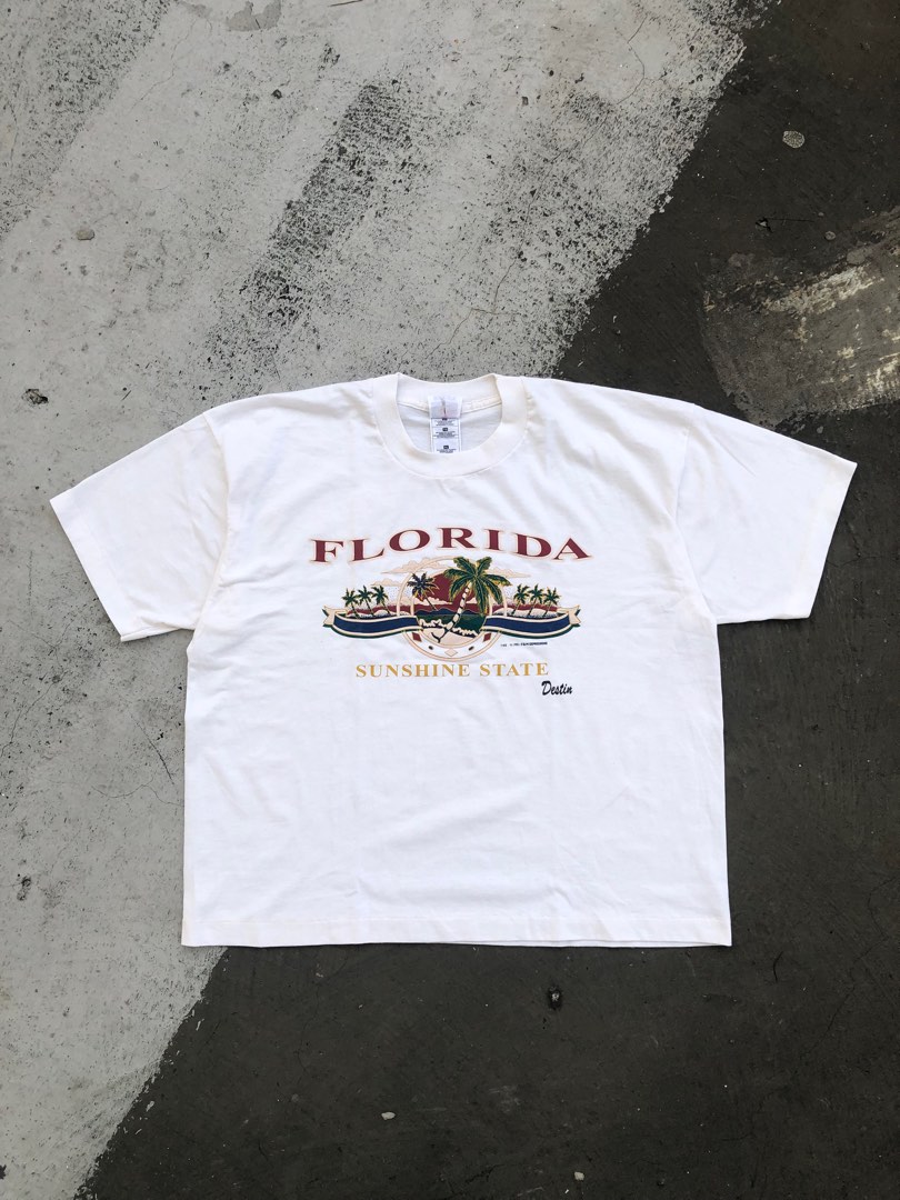 VINTAGE FLORIDA 90S, Men's Fashion, Tops & Sets, Tshirts & Polo Shirts ...