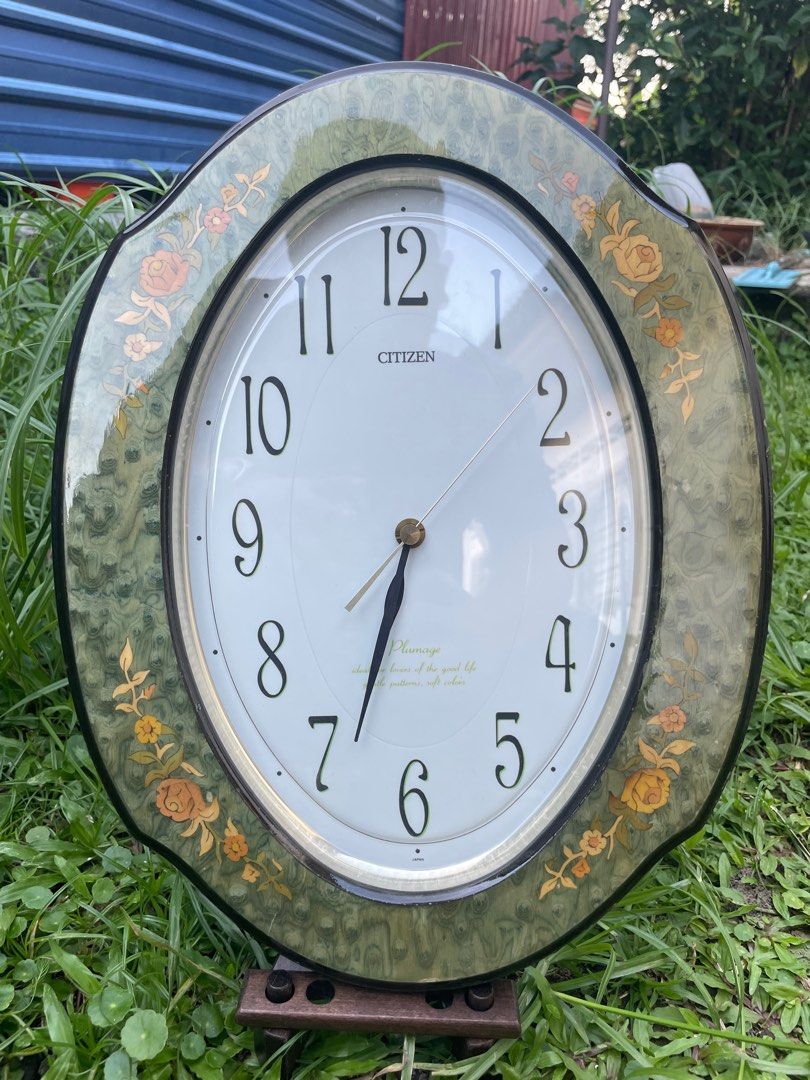 Vintage Wall Clock - Citizen Japan, Hobbies & Toys, Collectibles ...