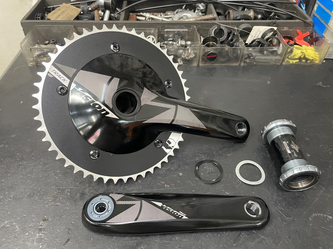 Vision Crankset, Sports Equipment, Bicycles & Parts, Bicycles on Carousell