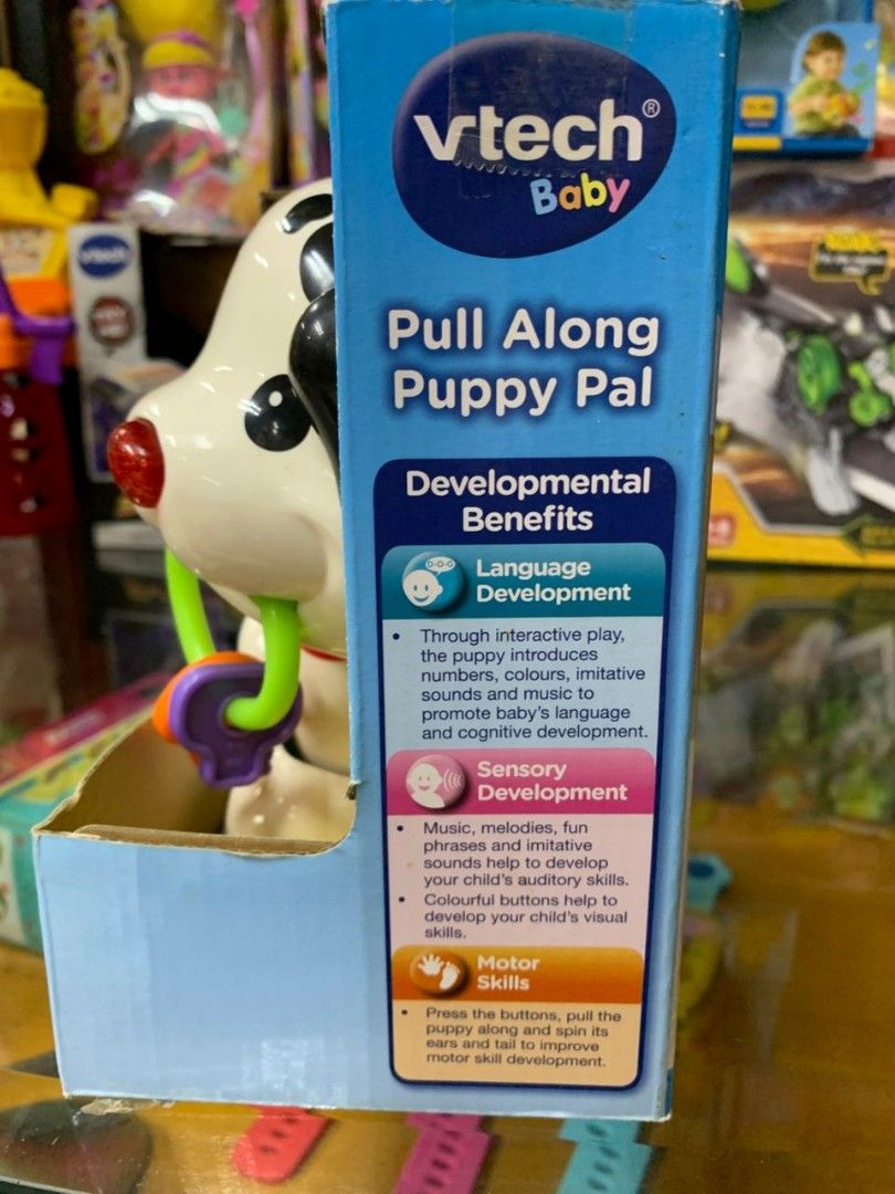 Vtech Pull Along Puppy Pal, Babies & Kids, Infant Playtime on Carousell