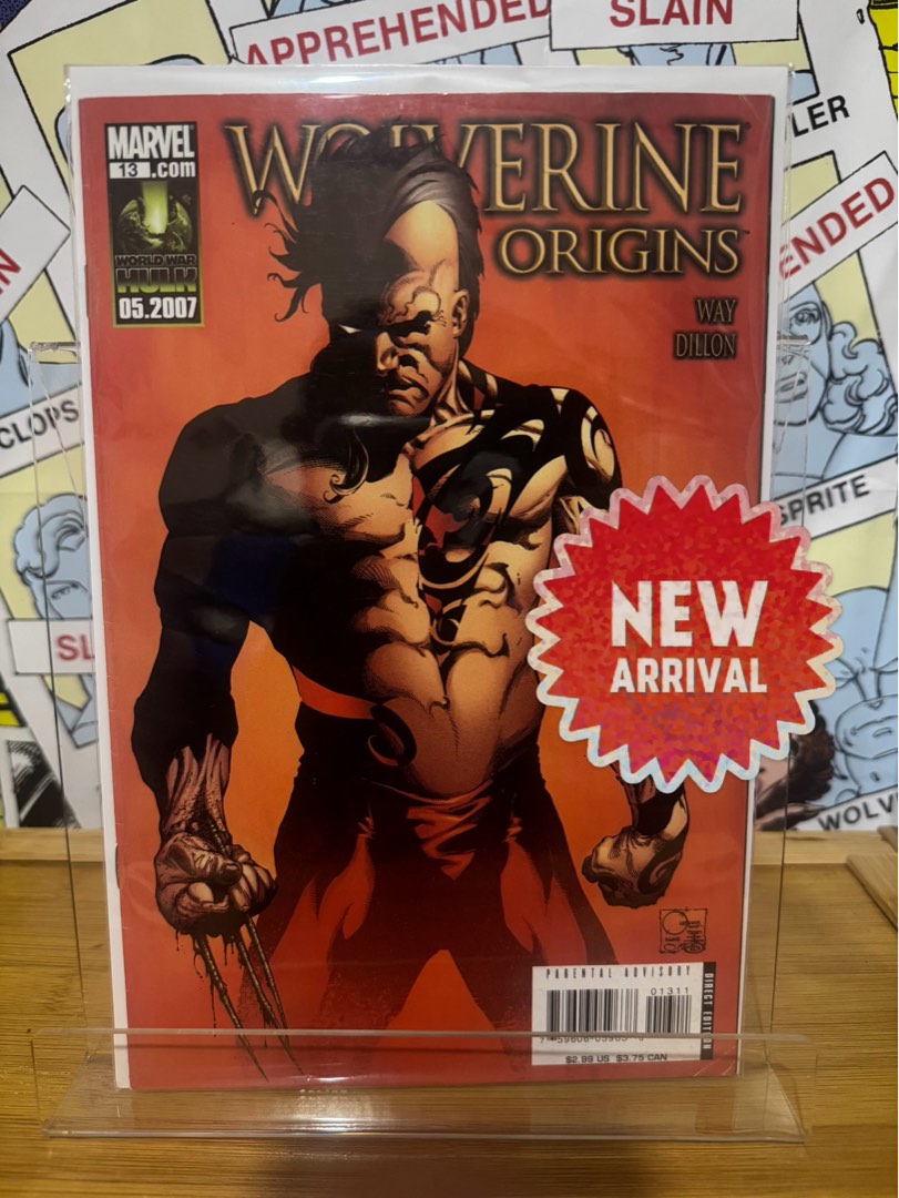 WOLVERINE ORIGINS #13 (1ST COVER APPEARANCE OF DAKEN), Hobbies & Toys ...