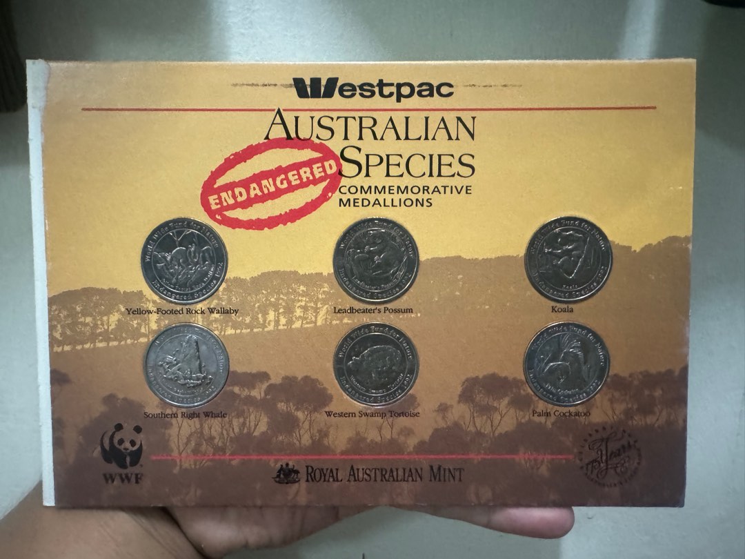 WWF Austrlian Animal Collection Coin Set, Hobbies & Toys, Memorabilia ...