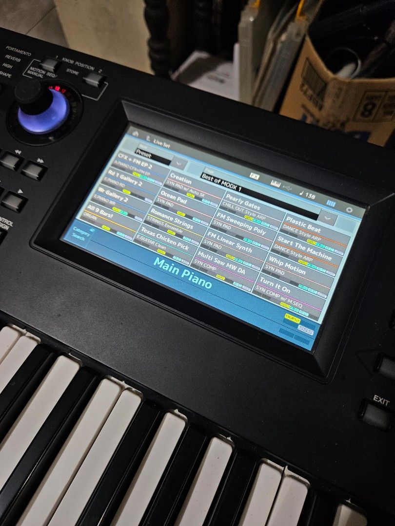 Yamaha MODX7 keyboard, Hobbies & Toys, Music & Media, Musical ...