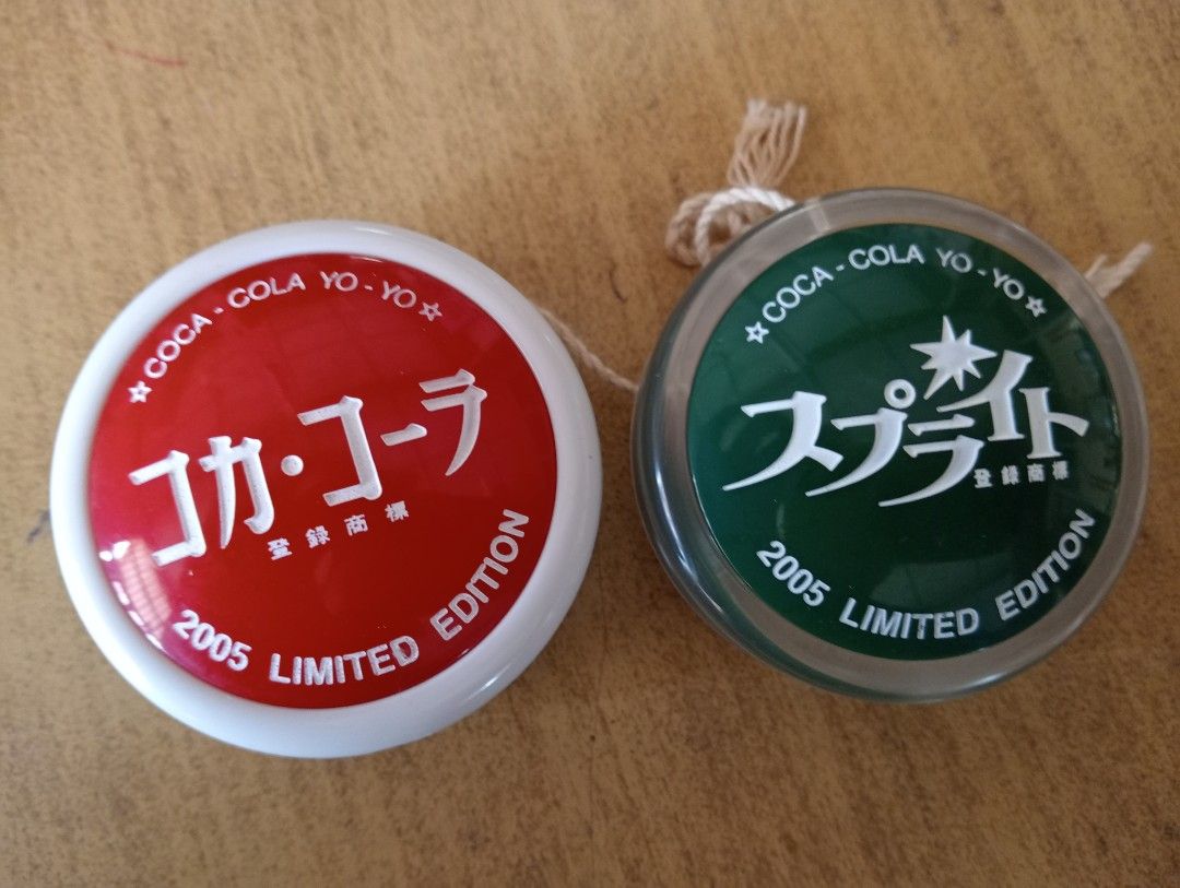 70`s Yo-Yo collection Coca Cola YoYo Japan Limited Edition 2005 Sprite ...