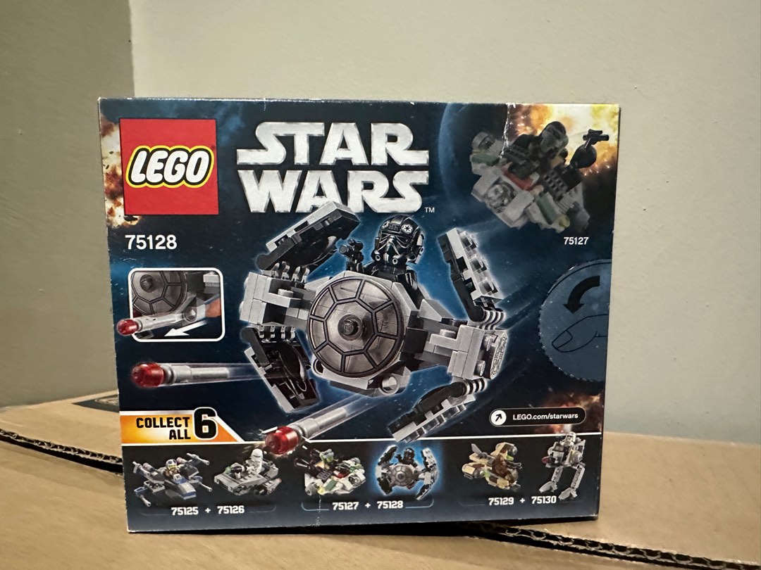 75128 LEGO Star Wars Tie Advanced Prototype, Hobbies & Toys, Toys ...