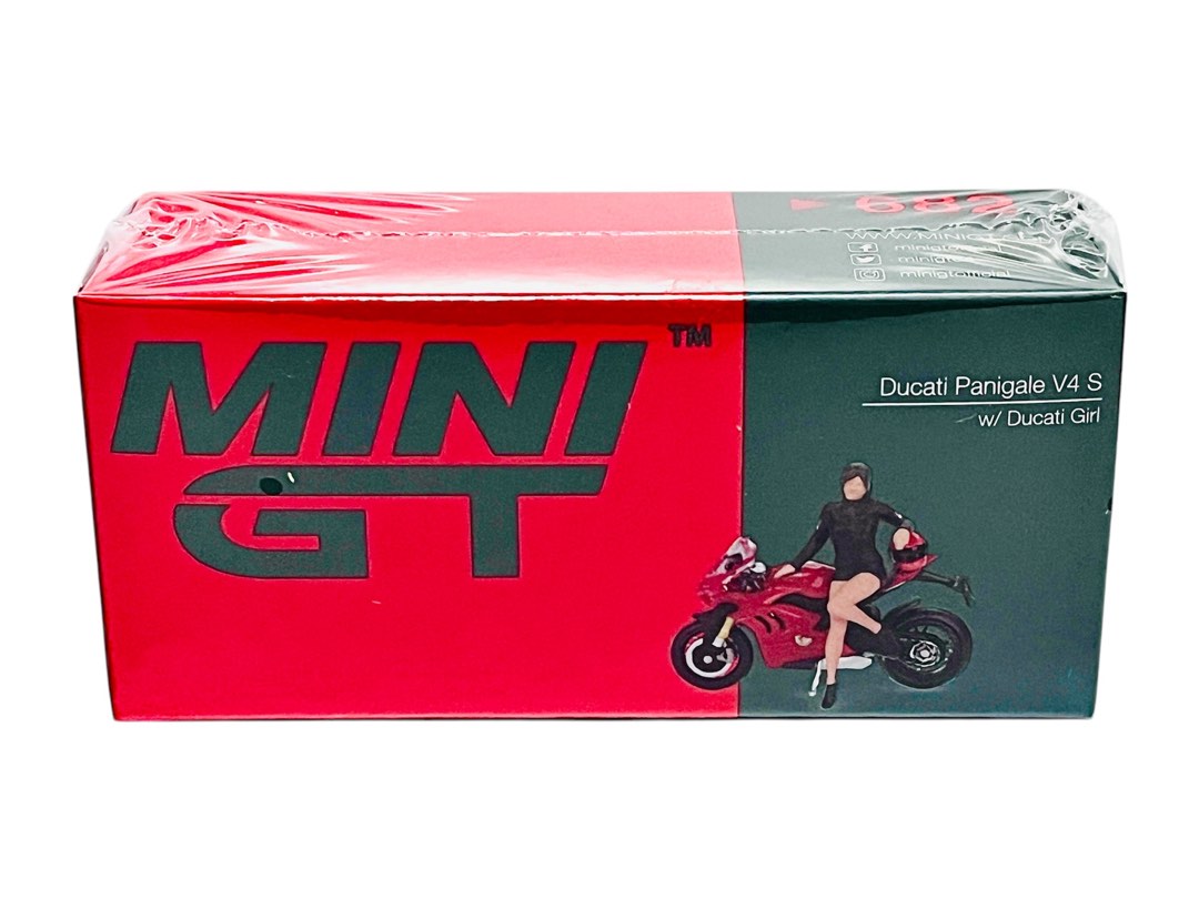 全新 未開封 MiniGT No. 682 Scale 1:64 1/64 比例 Mini GT 合金 車仔 Ducati Panigale ...