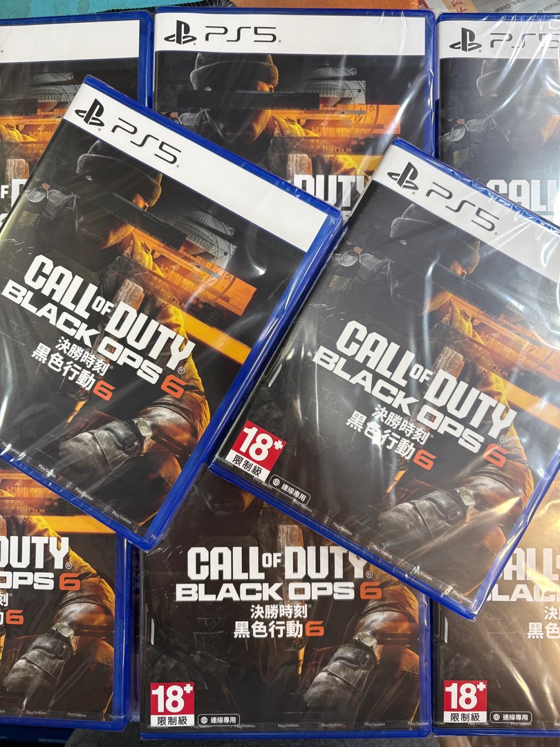 全新行貨 PS5 Game Activision Call of Duty: Black Ops 6 決勝時刻: 黑色行動 6 中英文版本 ...