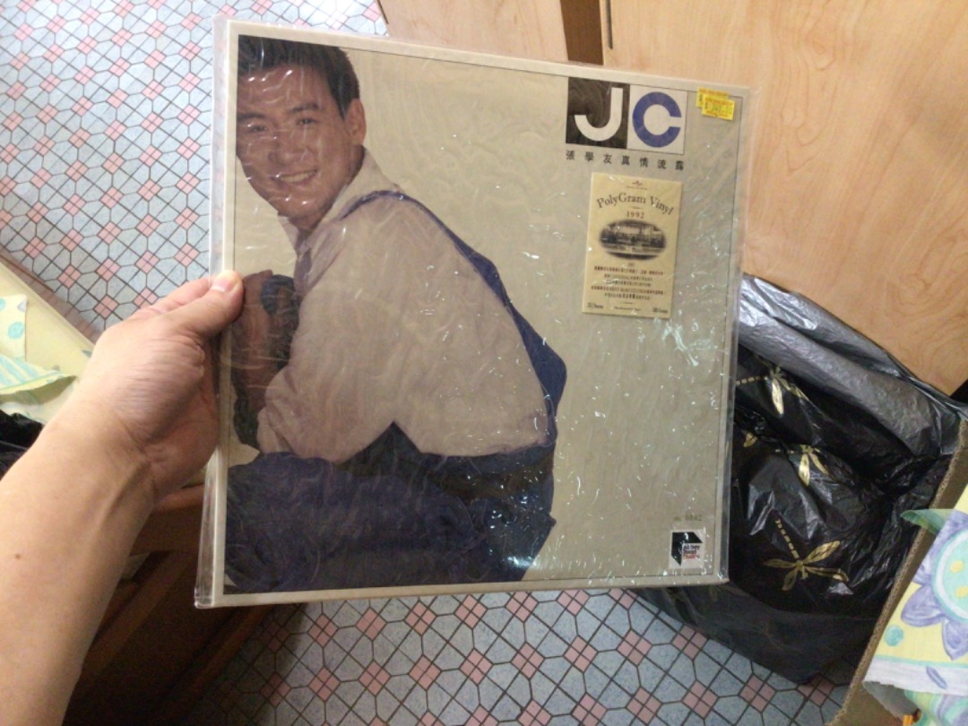 a941981 編號 42 真情流露 張學友 全新未拆 2017 ARS 復刻 黑膠 Jacky Cheung Sealed Reissue Black Vinyl LP 附店舖透明膠外套 ...