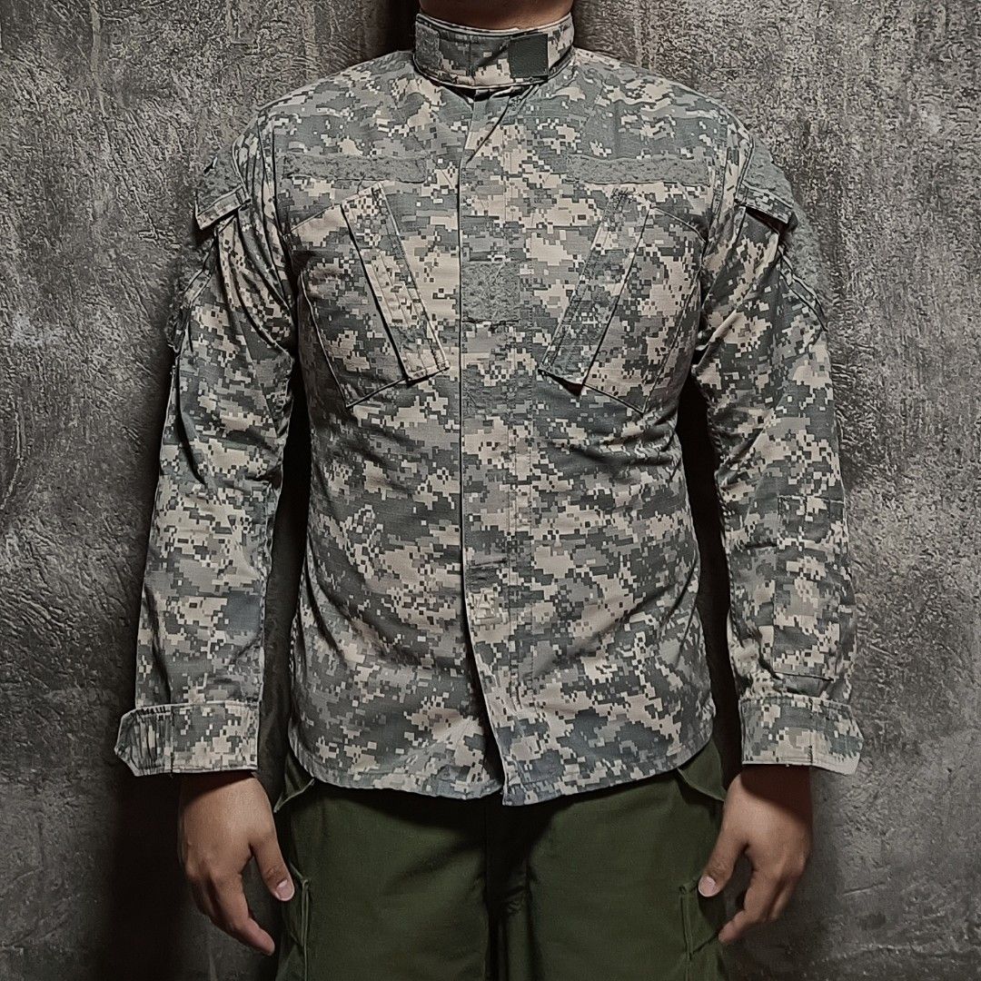 ACU Army Combat Uniform Jacket, Men's Fashion, Coats, Jackets and Outerwear on Carousell