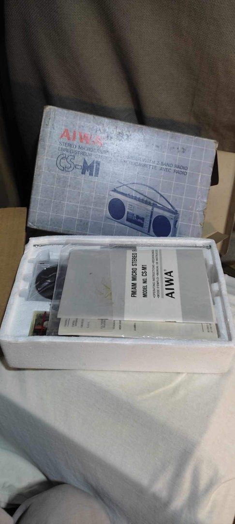 AIWA CS-M1 Microcassette, Everything Else, Others on Carousell