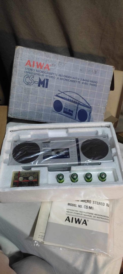 AIWA CS-M1 Microcassette, Everything Else, Others on Carousell