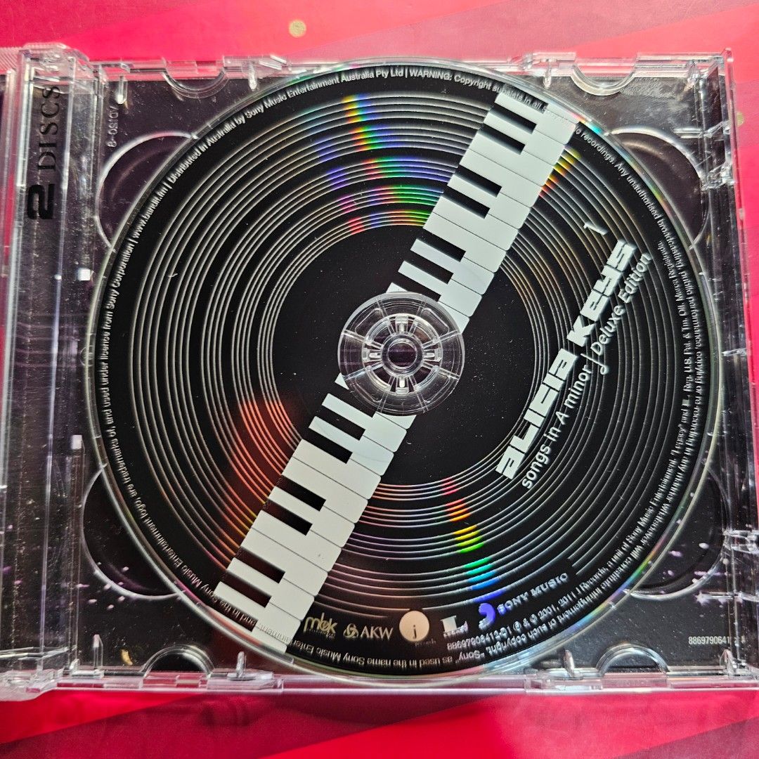 Alicia Keys - Songs in A Minor - Deluxe Edition - 2 CD Mint Edition ...