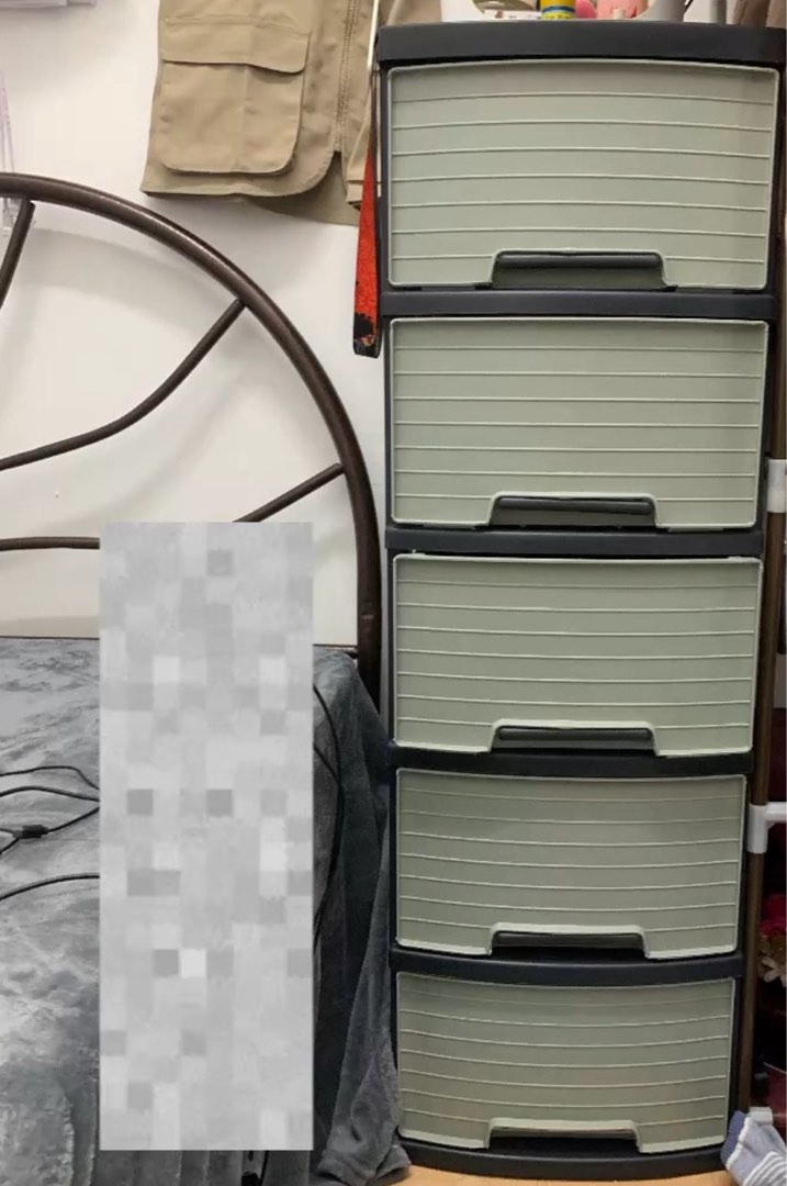 Almari 5-Tier Box, Furniture & Home Living, Home Improvement ...