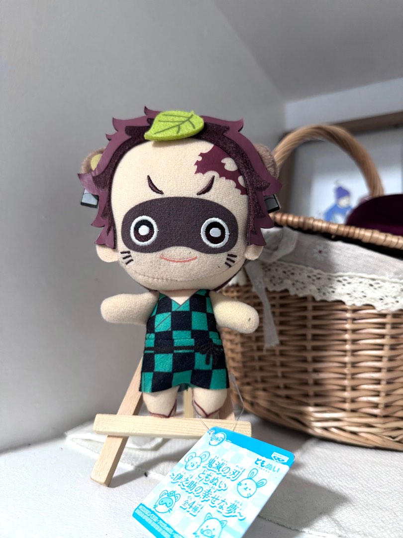 Authentic Demon Slayer Tanjiro Mini Plush from Japan, Hobbies & Toys ...