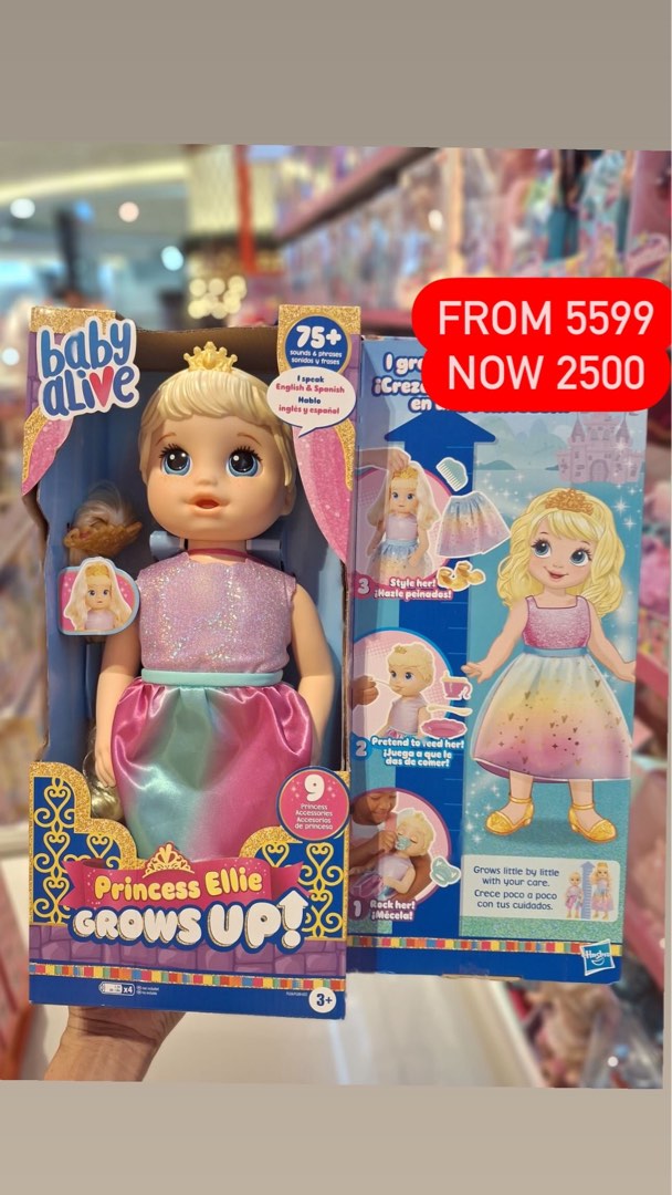 Baby Alive Princess Ellie Grows Up, Hobbies & Toys, Toys & Games on ...