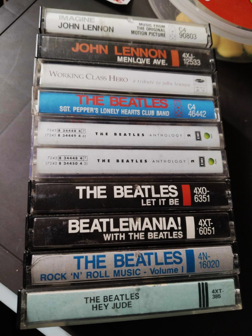 Beatles John Lennon cassette tapes, Hobbies & Toys, Music & Media, CDs ...