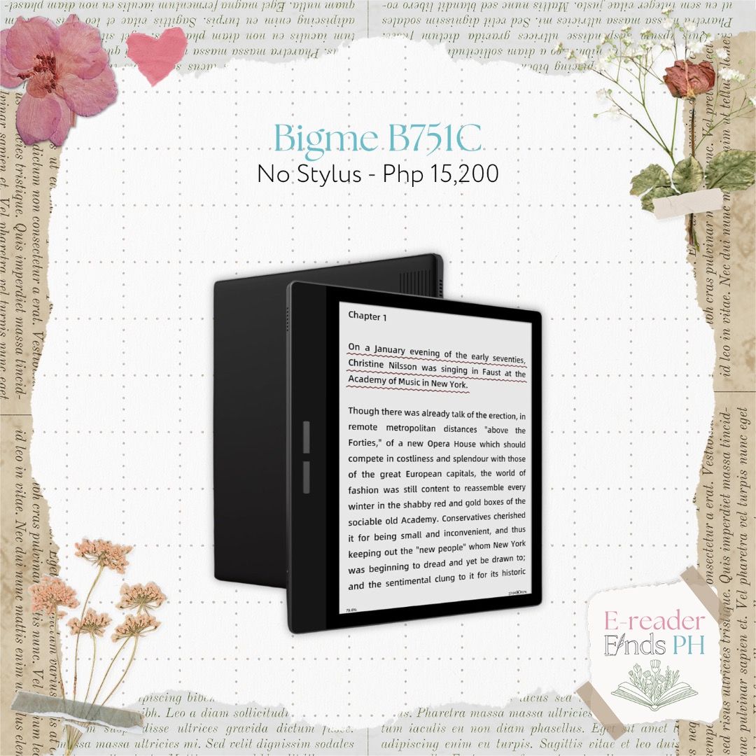 Bigme B751C With or Without Stylus Android E-reader for Pre-order ...