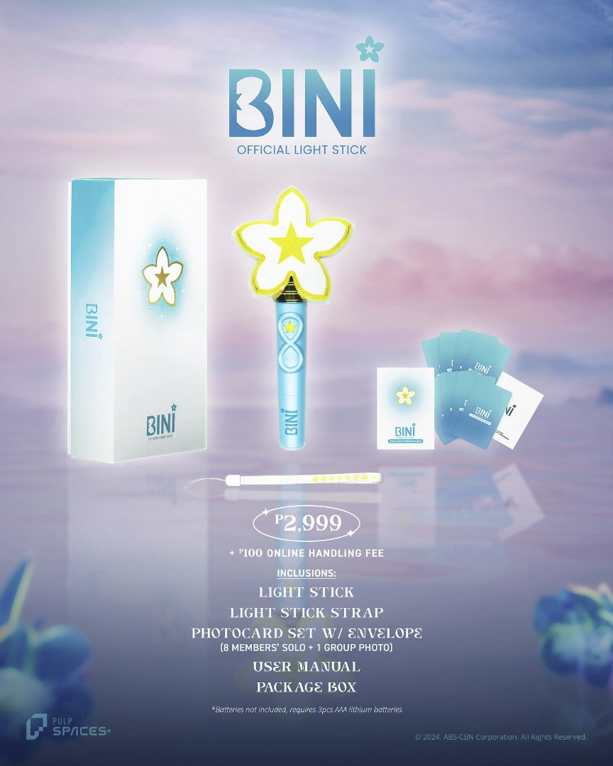 BINI OFFICIAL LIGHT STICK, Hobbies & Toys, Memorabilia & Collectibles ...