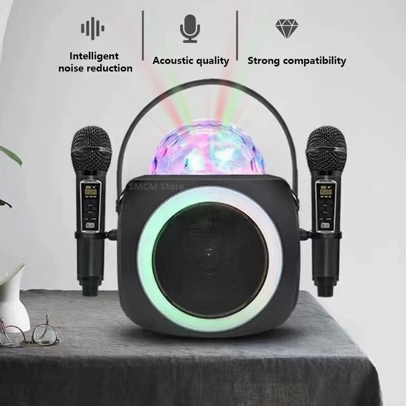 Brand New SDRD 325 Karaoke Machine with Disco Light Bluetooth Speaker ...