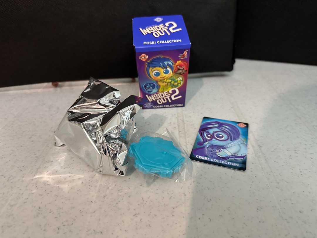 Brand New Sealed Inside Out 2 Cosbi Collection Hot Toys Sadness Emotion ...