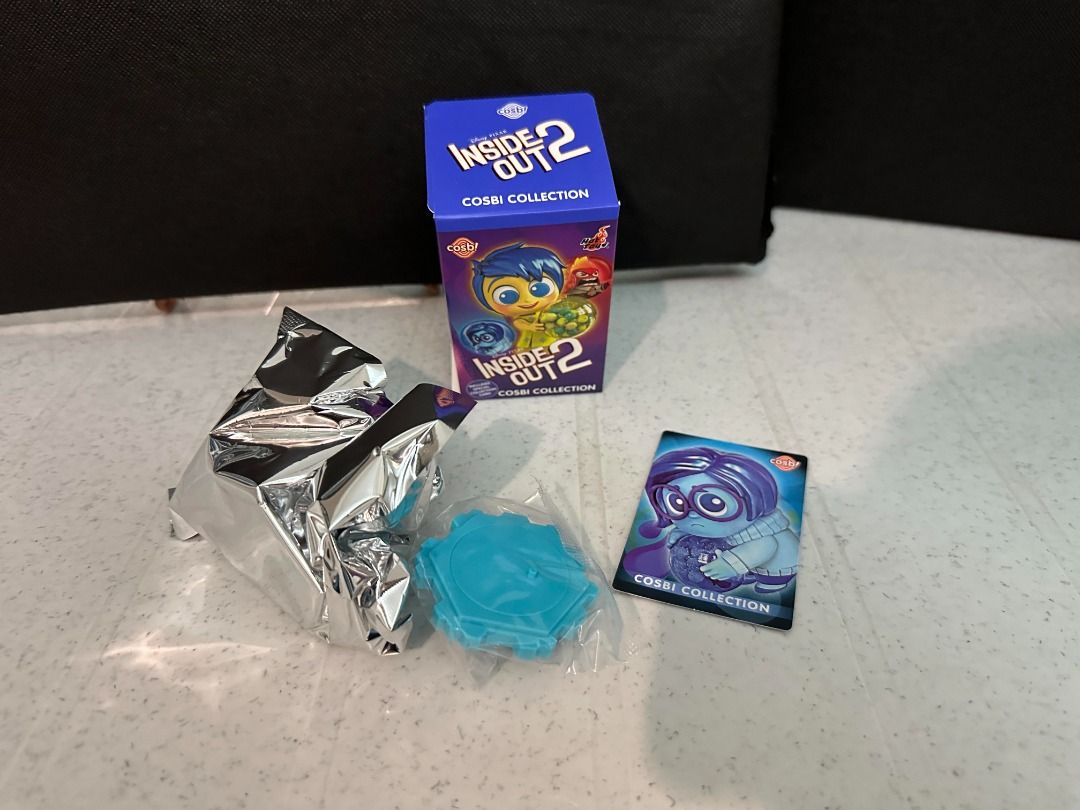 Brand New Sealed Inside Out 2 Cosbi Collection Hot Toys Sadness Emotion ...