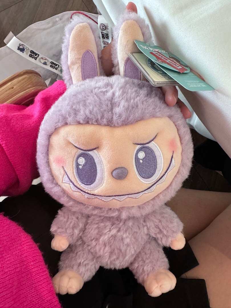 Lilac Purple Labubu Plushie 32cm (Pop Land Exclusive!) Pop Mart Popmart ...