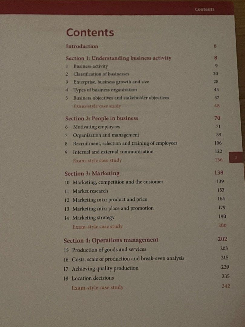 Cambridge IGCSE and O levels business coursebook (revised third edition ...