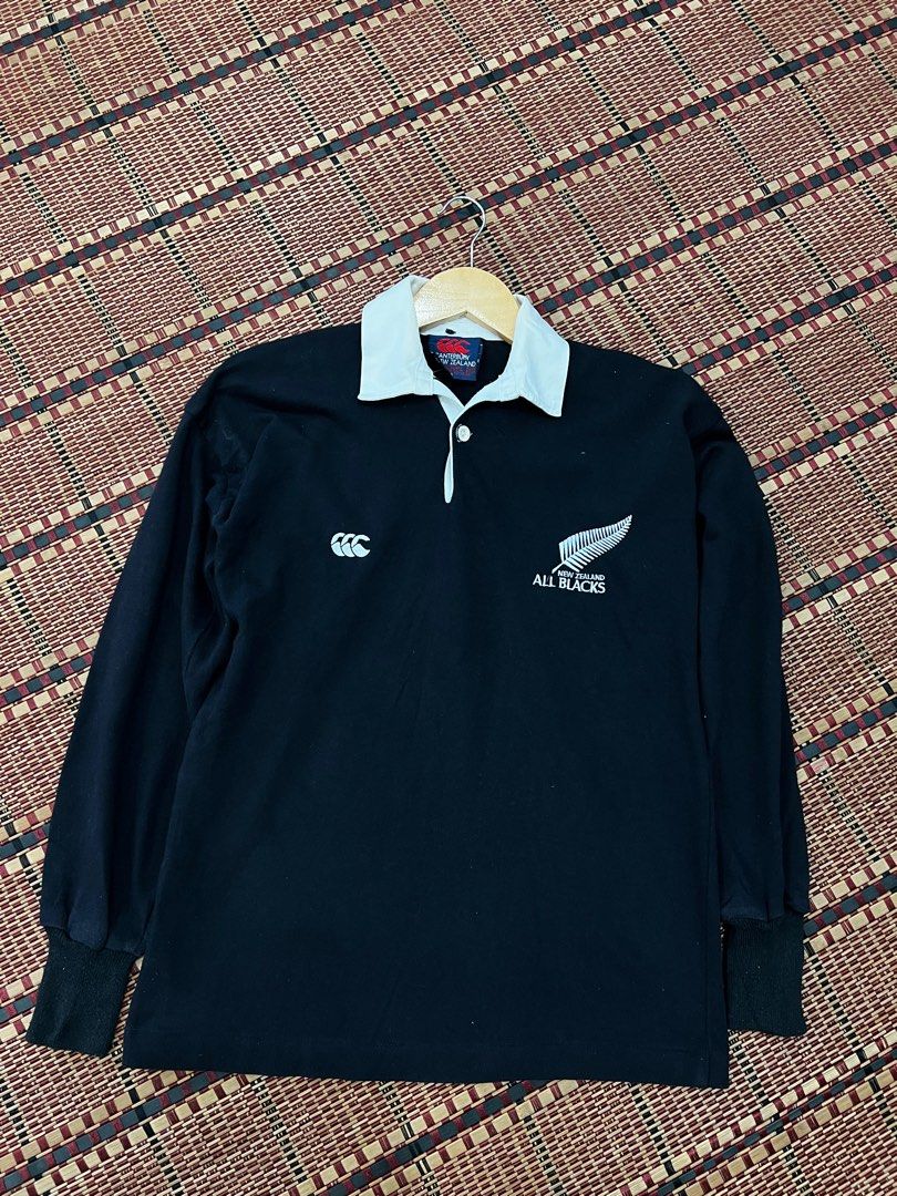 CANTERBURRY ALL BLACK NEW ZEALAND 1992/1994 rugby jersey, Men's Fashion, Activewear on Carousell