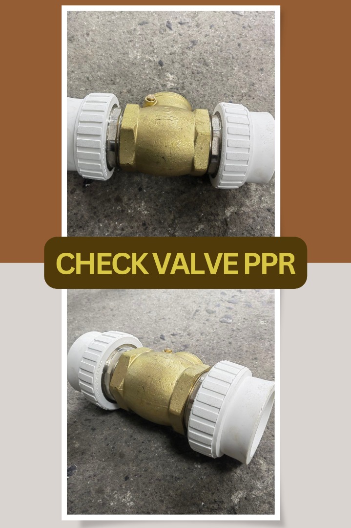 CHECK VALVE PPR, Commercial & Industrial, Construction Tools ...
