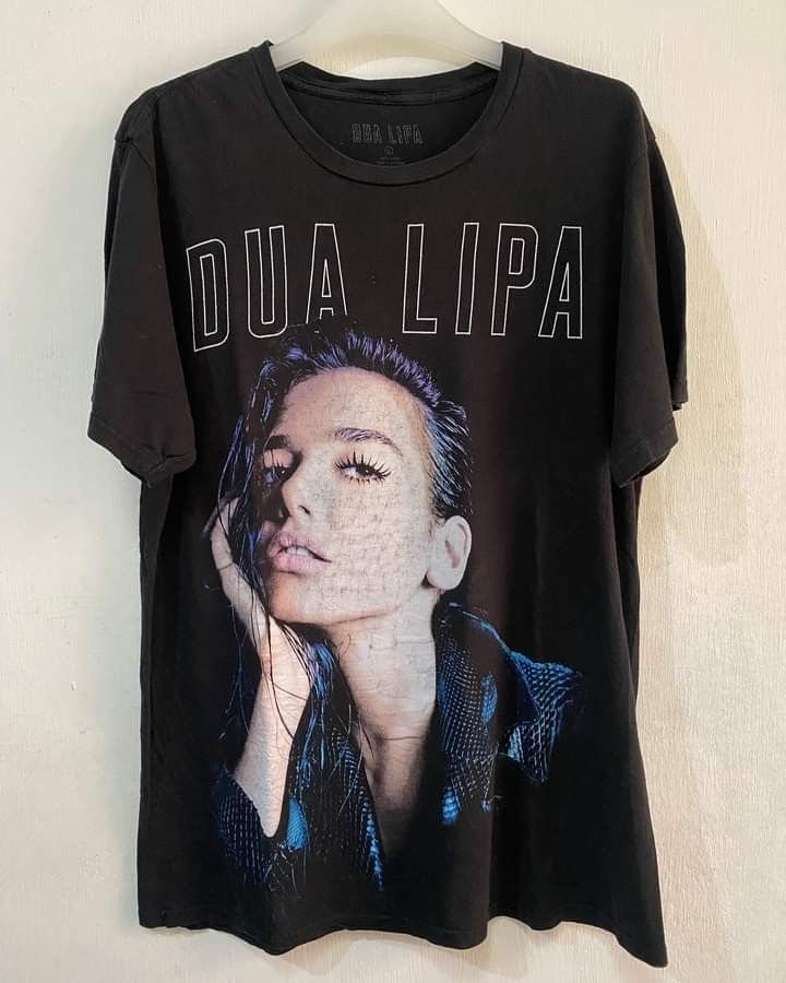Classic DUA LIPA Portrait (Official Merch), Men's Fashion, Tops & Sets ...